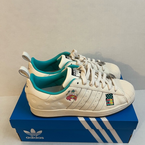 adidas | Shoes | Adidas Superstar Arizona Blue Shoe Box | Poshmark